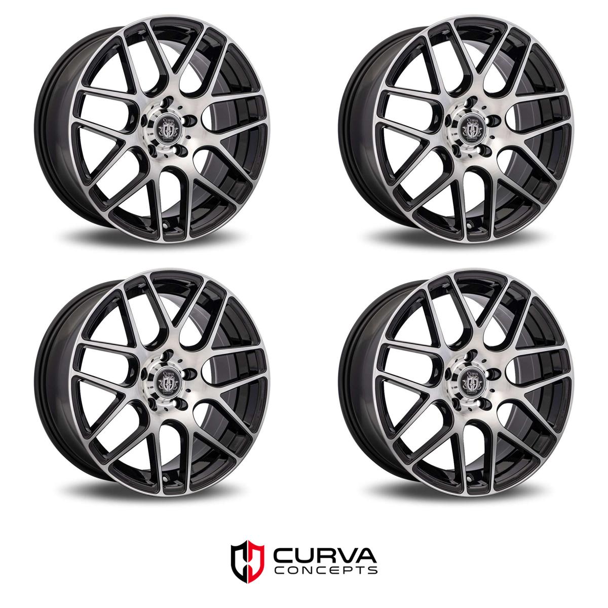 18" CURVA C7 w/ 225/45R18 Wheel & Tire for 2014-2015 BMW 335i | eBay