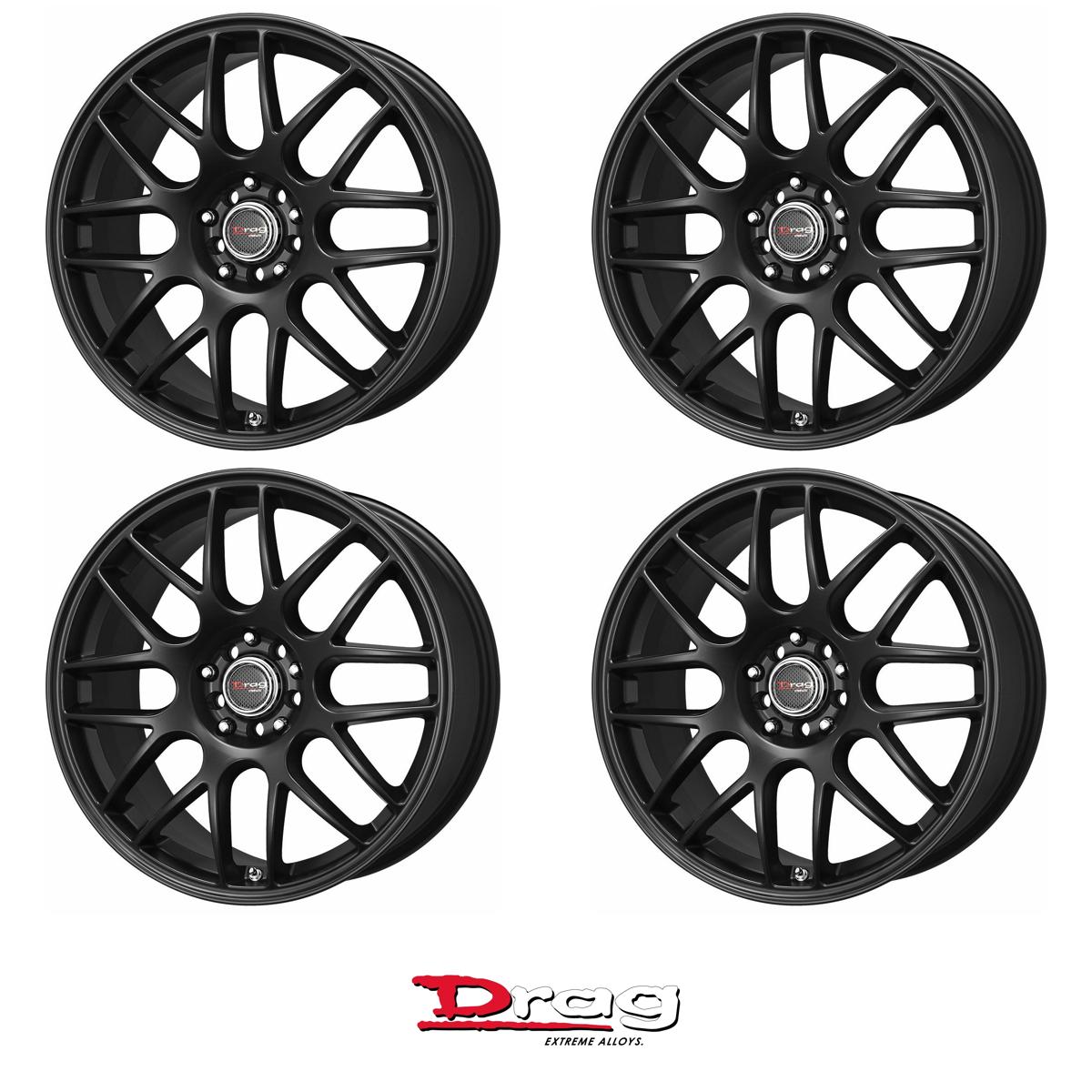 18" DRAG DR-34 w/ 235/40R18 Wheel & Tire for 2023-2024 Toyota GR ...