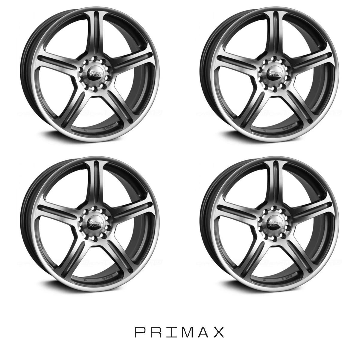 15" PRIMAX 772 w/ 185/65R15 Touring Wheel & Tire Package for 2014 Honda ...