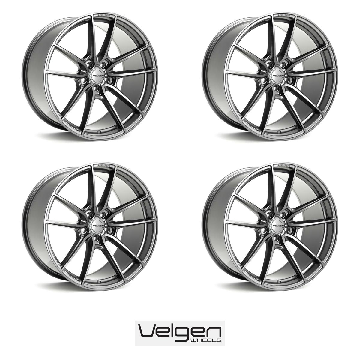 19" VELGEN VF5 w/ 225/55R19 Performance Wheel & Tire for 2018-2024 ...