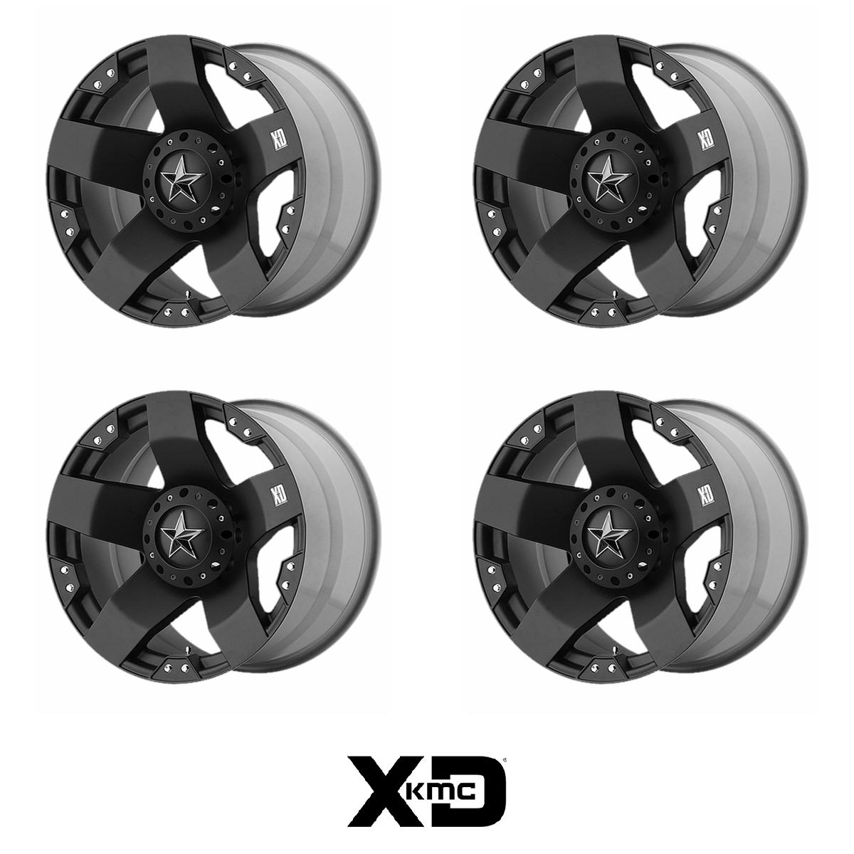17" XD XD775 Rockstar w/ 255/65R17 Wheel & Tire for 2023-2024 Chevrolet ...