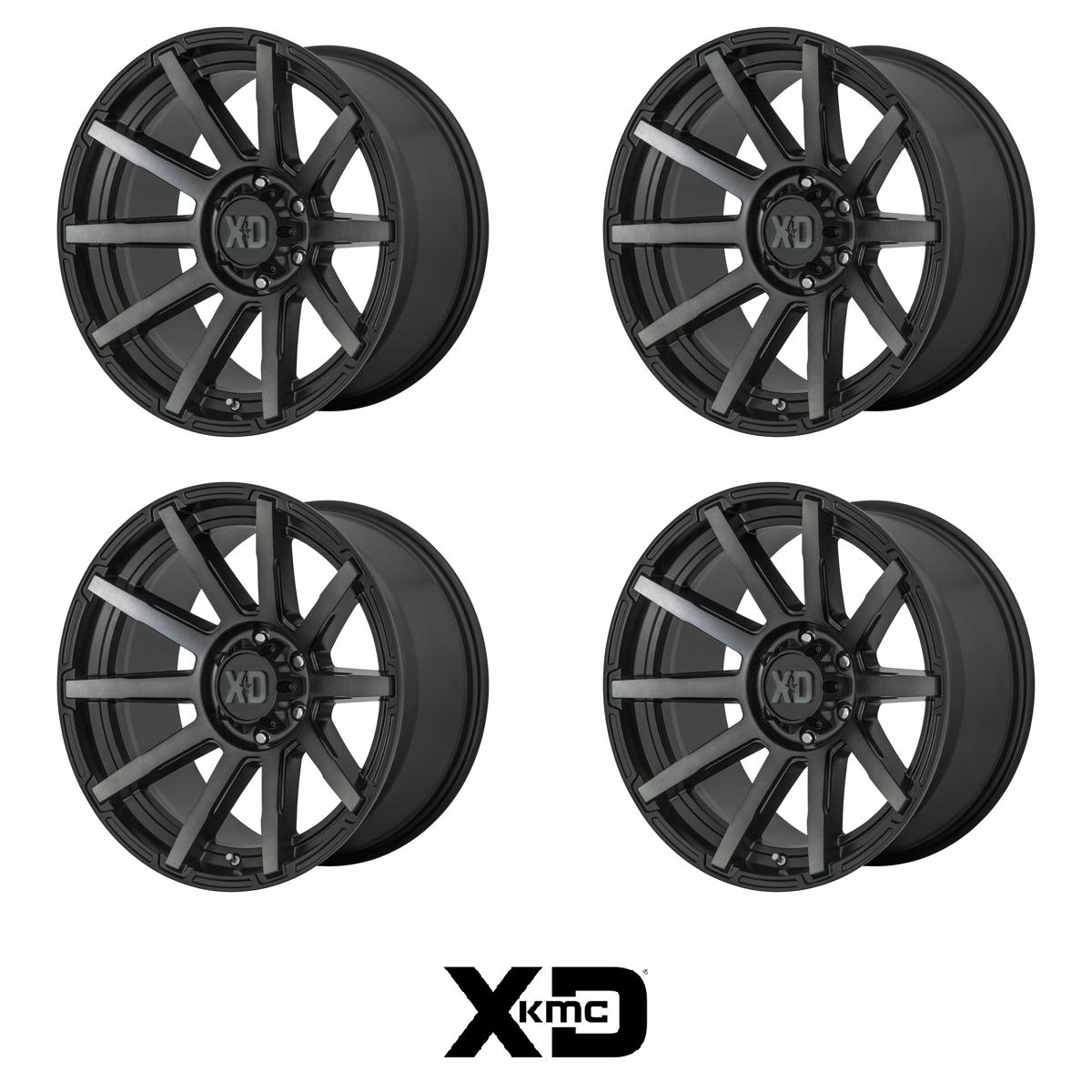 17" XD XD847 Outbreak w/ 225/50R17 Wheel & Tire for 2014-2018 BMW 320i ...