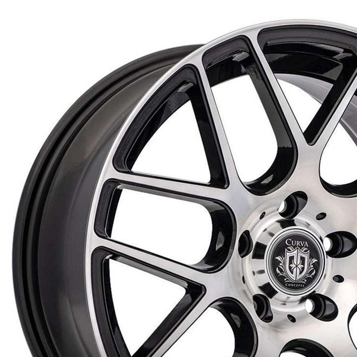 18" CURVA C7 w/ 225/45R18 Wheel & Tire for 2014-2015 BMW 335i | eBay