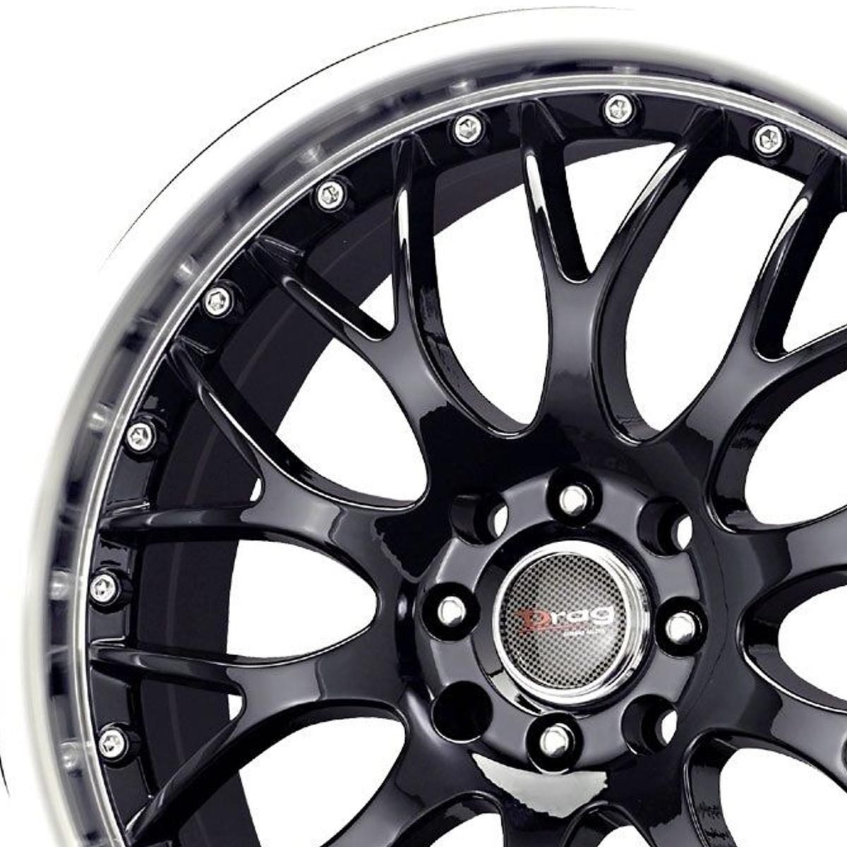 17" DRAG DR-19 w/ 225/55R17 Wheel & Tire for 2016-2019 Chevrolet Malibu ...