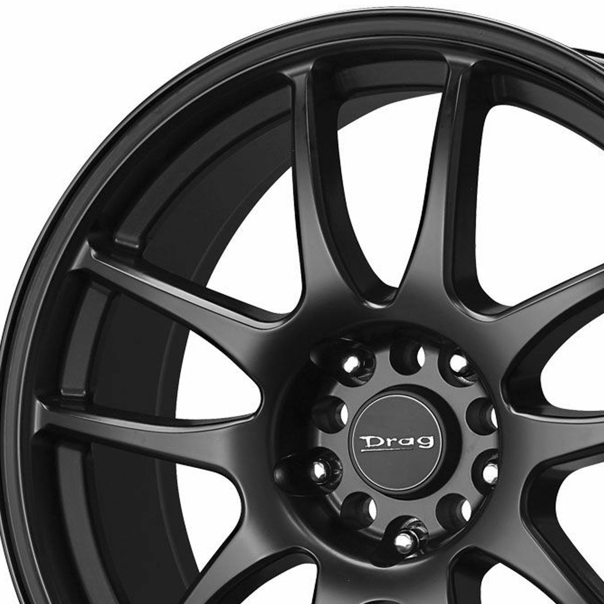 16" DRAG DR-31 w/ 195/55R16 Performance Wheel & Tire for 2014-2016 ...