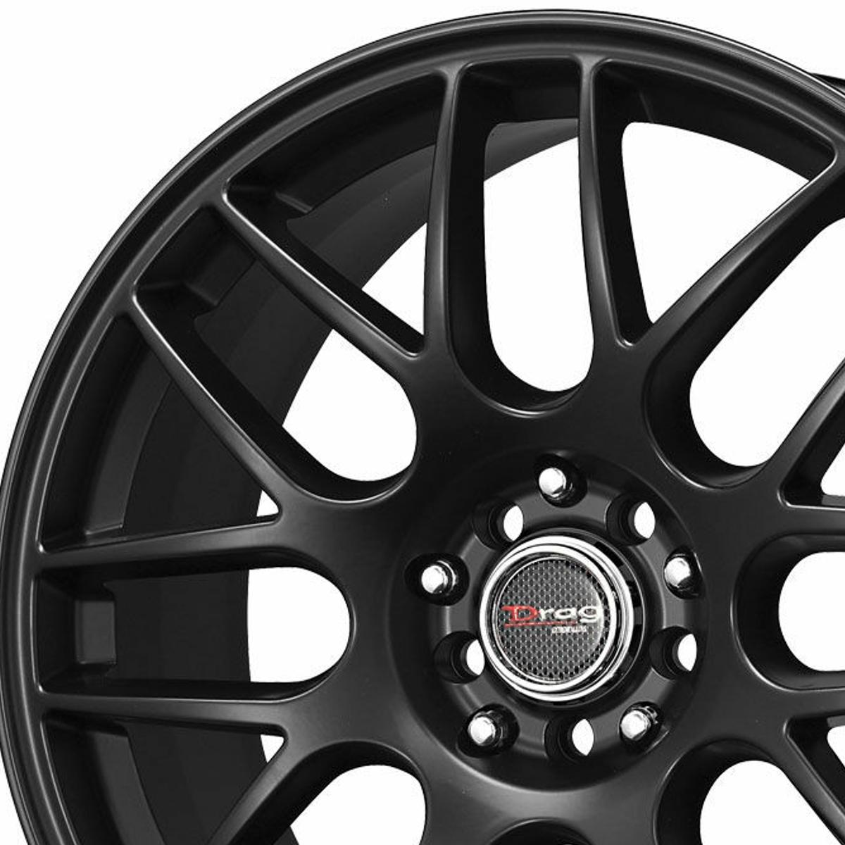 18" DRAG DR-34 w/ 235/40R18 Wheel & Tire for 2023-2024 Toyota GR ...