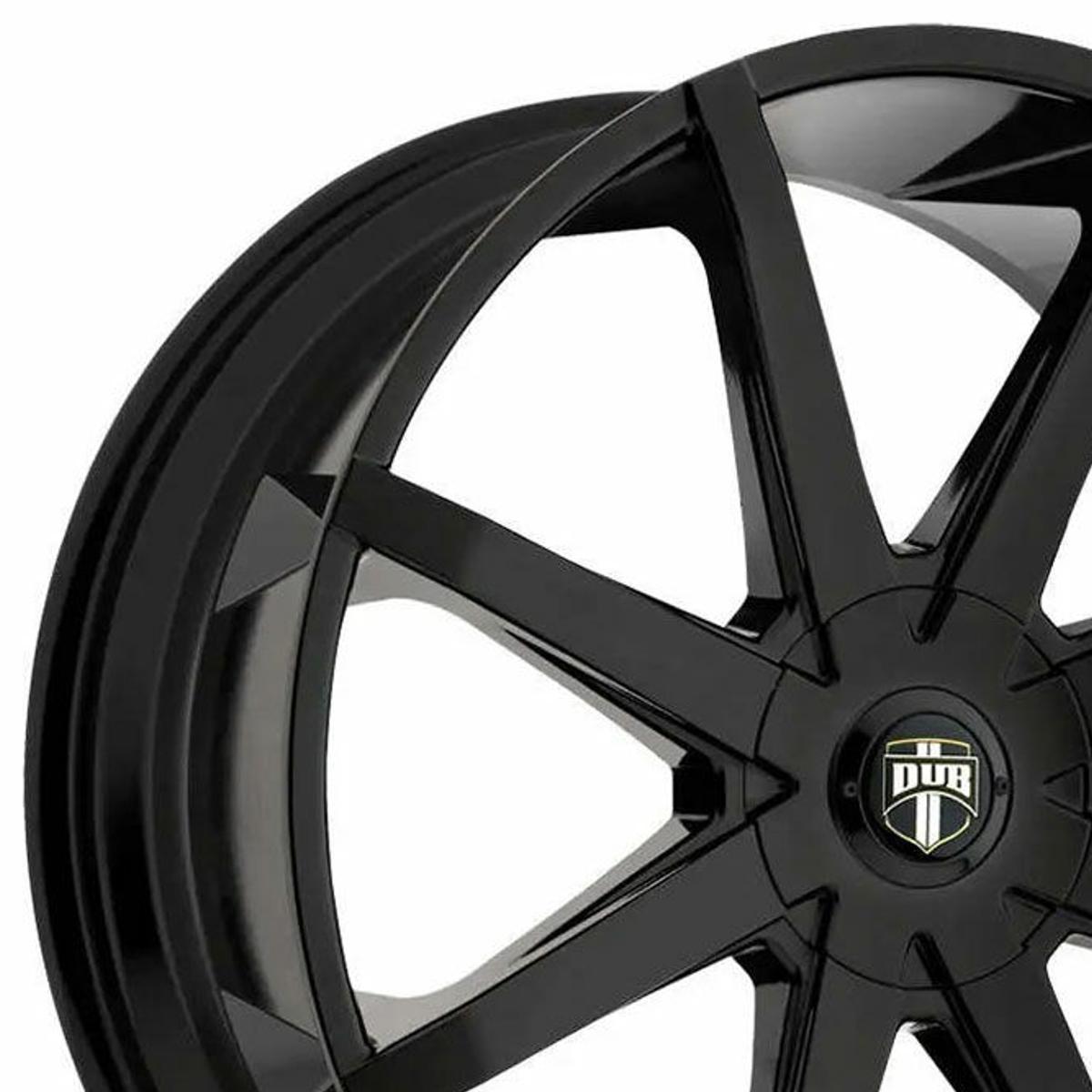 20" DUB S110 Push w/ 245/35R20 Performance Wheel & Tire for 2016-2018 ...