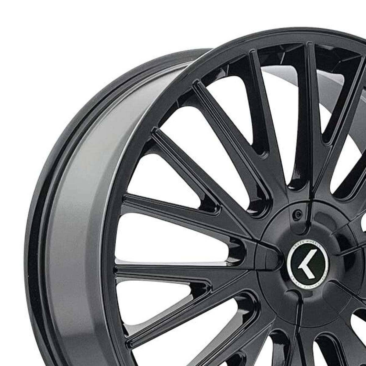19" KRAZE Double Down KR185 w/ 235/50R19 Wheel & Tire for 2015 Mercedes ...