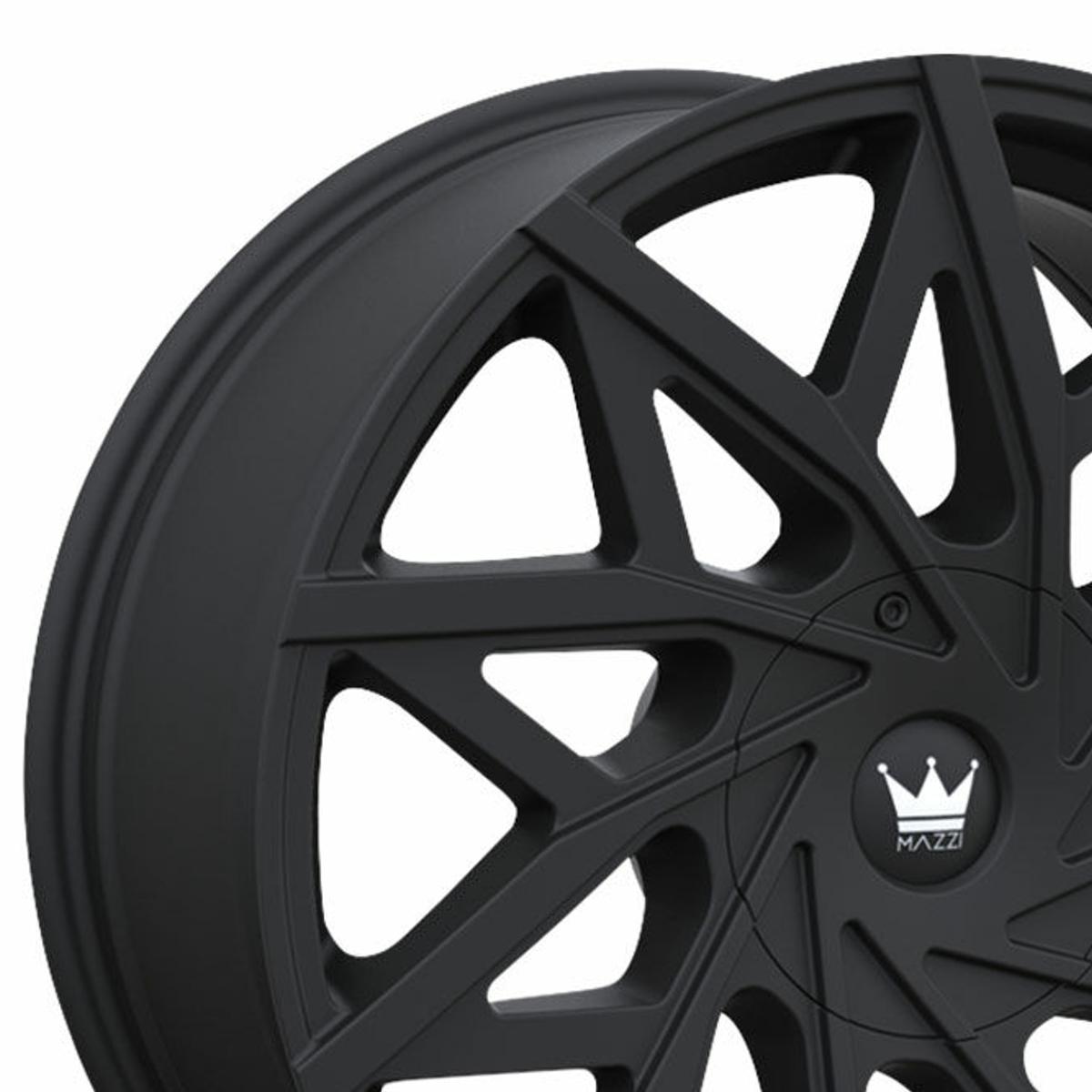 18" MAZZI Big Easy 372 w/ 215/45R18 Wheel & Tire for 2017-2018 Mazda ...