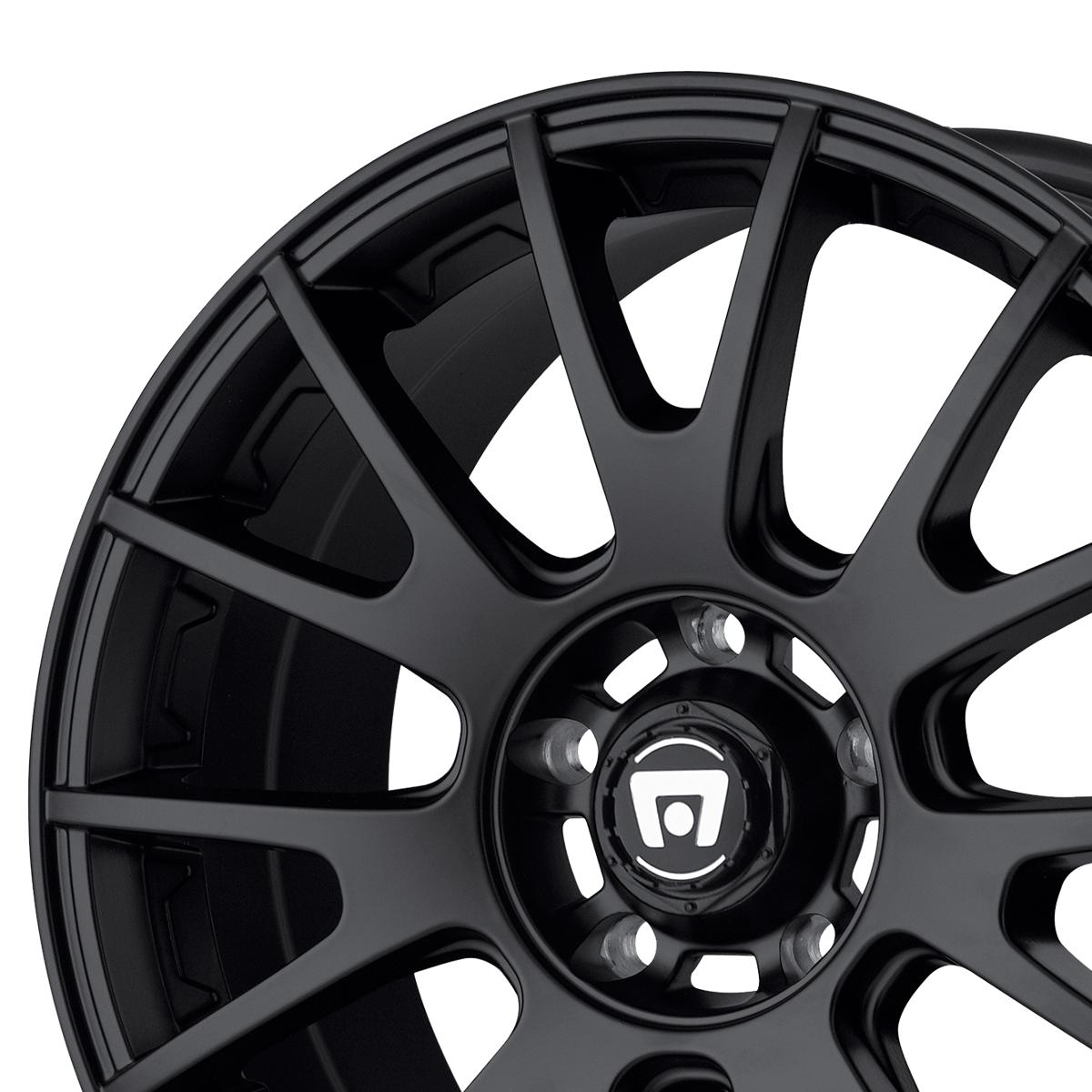 18" MOTEGI RACING MR118 MS7 w/ 235/55R18 Wheel & Tire for 2014-2019 Kia ...