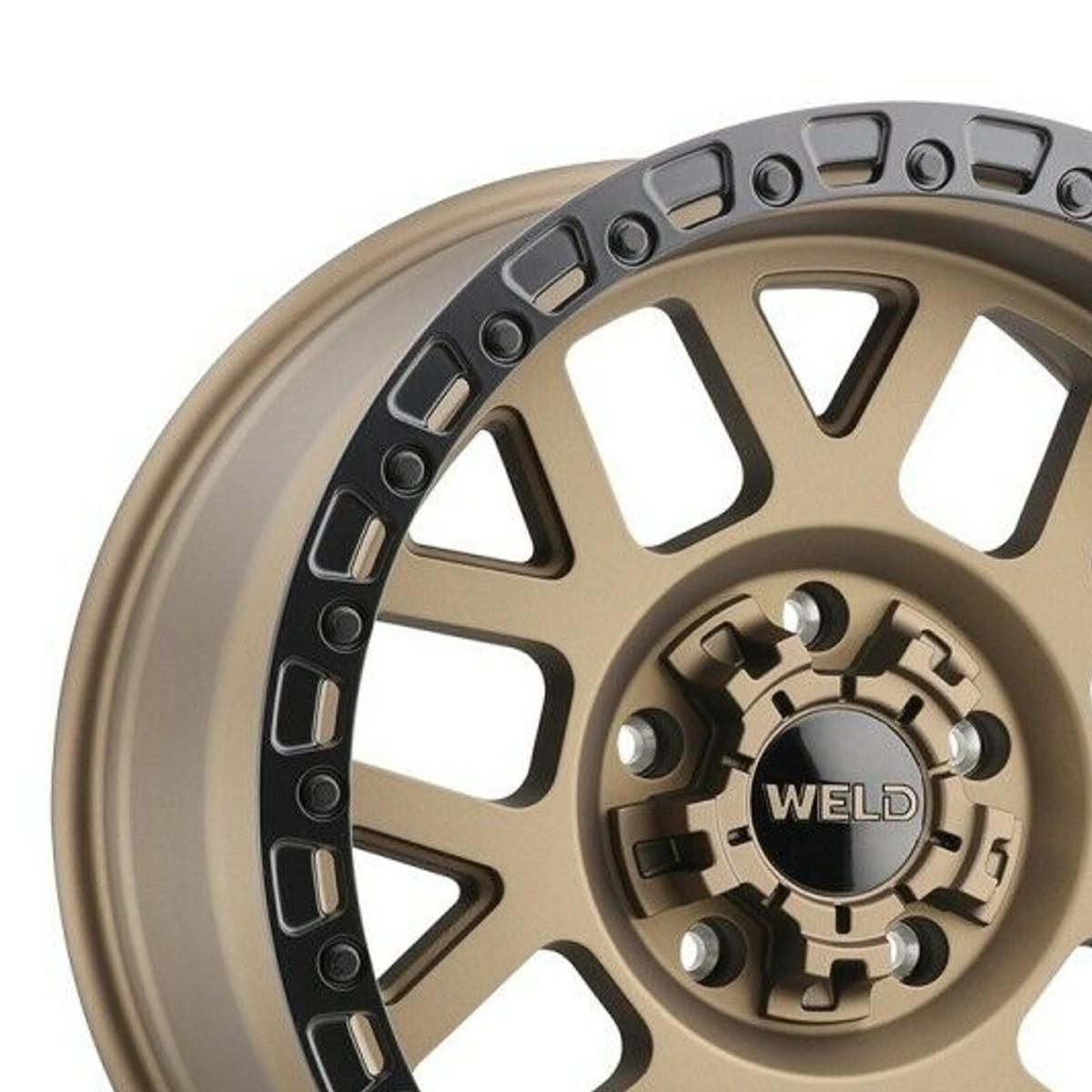 17" WELD OFFROAD CINCH w/ 235/50R17 Performance Wheel & Tire for 2018 ...