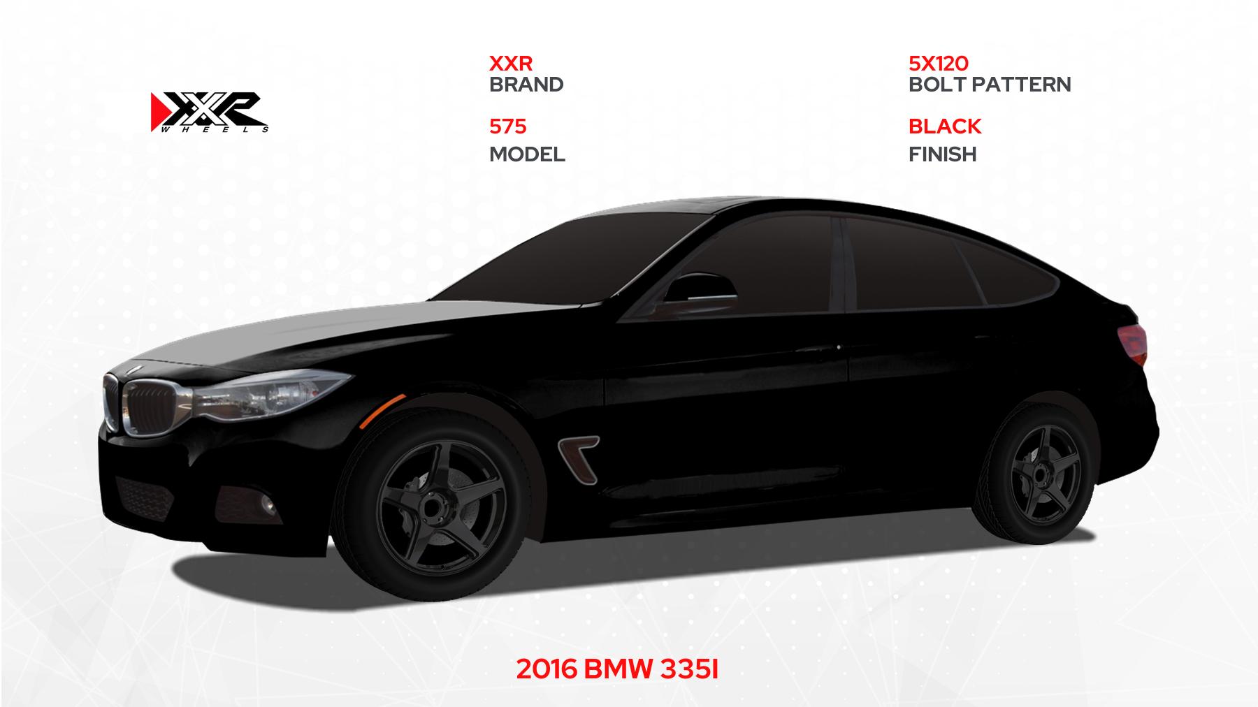 18" XXR 575 w/ 225/50R18 Performance Wheel & Tire Package for 2016 BMW 335i | eBay