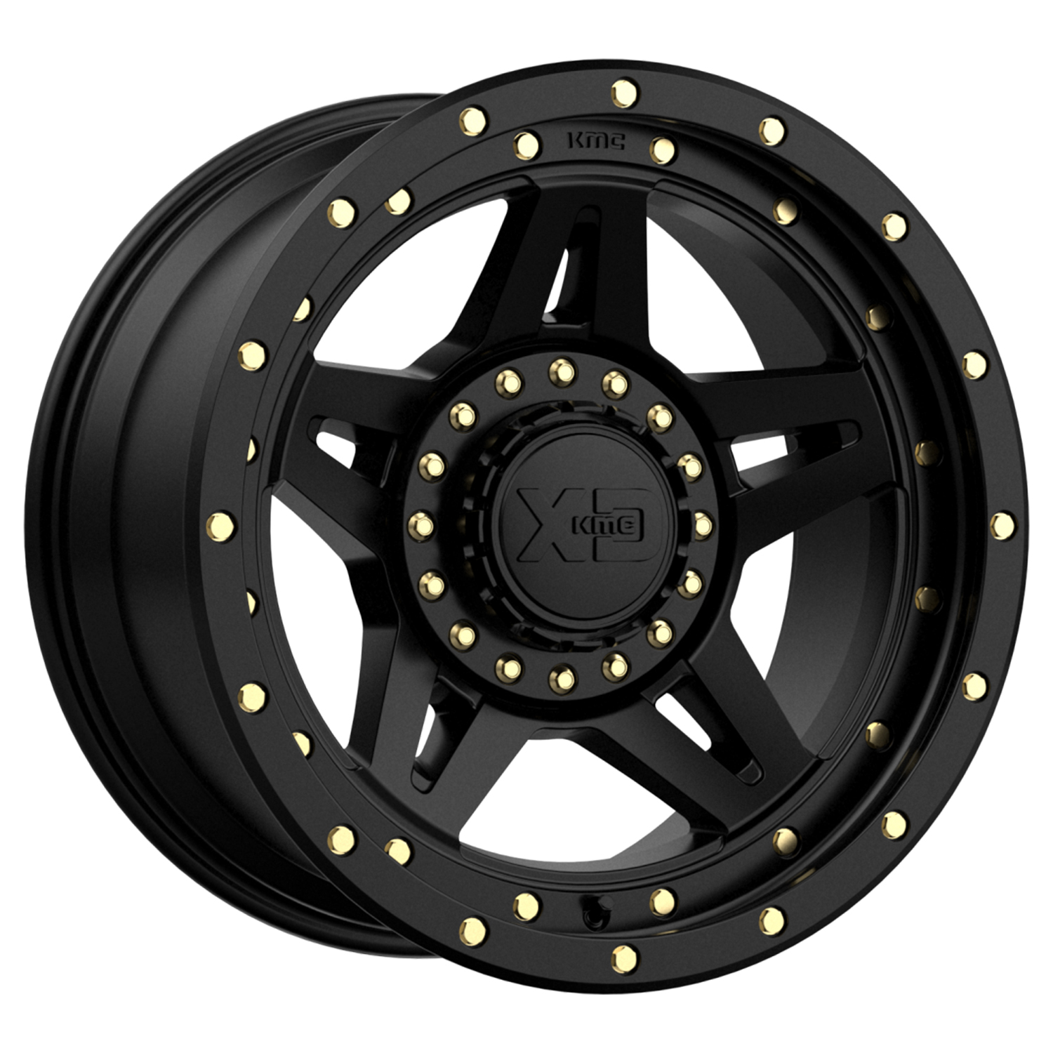 XD Series Brute 20x12 5x127/5x139.7 -44et Satin Black Wheel
